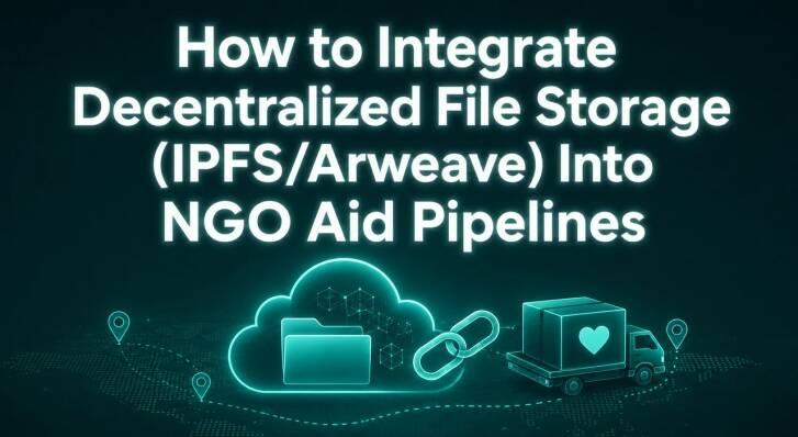 How to Integrate Decentralized File Storage (IPFS/Arweave) Into NGO Aid ...