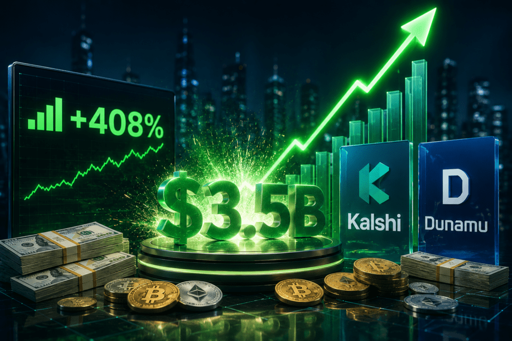 Crypto Funding Explodes 408% to $3.5 Billion as Kalshi and Dunamu Lead ...